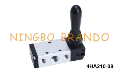 China 4HA210-08 Airtac Type Manual Air Directional Control Valve 5/2 Way for sale