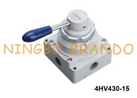 China 4HV430-15 Airtac Type 4/3-Way Hand-Lever Valve With Shut Off Position for sale