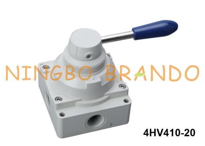 China 4HV410-20 Airtac Type 3/4'' Hand Lever Air Valve 4 Way 2 Position for sale