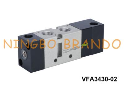 China VFA3430-02 SMC Type Double Air Operated Pilot Valve 5 Way 3 Position for sale