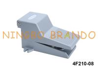 China 4F210-08 Airtac Type Foot Pedal Pneumatic Valve 5/2 Way for sale