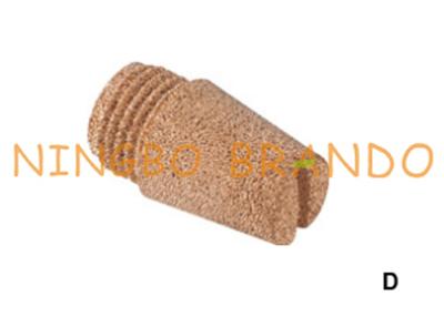 China Brass Pneumatic Solenoid Valve Exhaust Silencer Muffler 1/8'' 1/4'' for sale