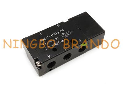 China 4A210-06 1/8'' 5 Position 2 Way Single Pilot Pneumatic Air Valve for sale