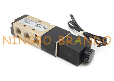 China 4V110-06 1/8 Inch 5/2 Way Air Control Pneumatic Solenoid Valve for sale