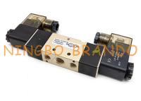 China 4V220-08 1/4'' Termianl Box 5/2 Way Double Solenoid Pneumatic Valve for sale