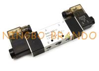 China 4V320-10 3/8 Inch 5/2 Way Double Coil Pneumatic Solenoid Valve for sale