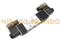 China 4V330C-10 3/8 Inch 5/3 Way Closed Center Pneumatic Solenoid Valve for sale