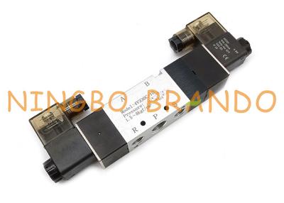 China 4V330C-10 3/8 Inch 5/3 Way Closed Center Pneumatic Solenoid Valve for sale