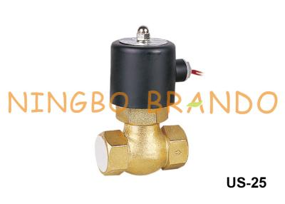 China 2L-25 US-25 Uni-D Type Steam Control Solenoid Valve 1'' 24VDC 220VAC for sale