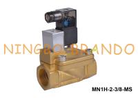 China MN1H-2-3/8-MS 161727 Festo Type Brass Solenoid Valve 3/8'' 220VAC for sale