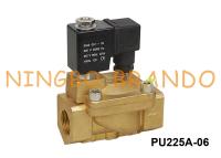 China PU225A-06 Shako Type 3/4'' Brass Solenoid Valve 24 110 220 Volt for sale