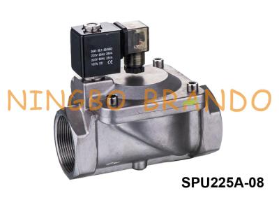 China SPU225A-08 Shako Type 1'' Stainless Steel Solenoid Valve 24V 110V 220V for sale