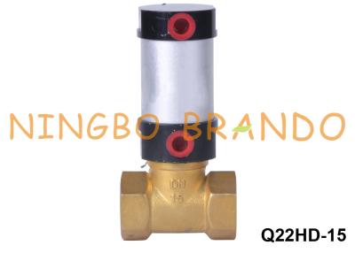 China Q22HD-15 1/2'' DN15 2/2 Way Pneumatic Control Piston Valve for sale