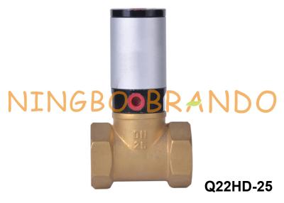 China Q22HD-25 1'' DN25 2/2 Way Pneumatically Operated Piston Valve for sale