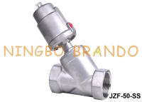 China 2'' DN50 2/2 Way Piston Operated Angle Seat Valve For Steam for sale