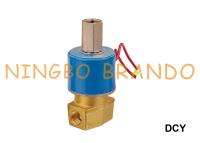 China DC231Y DC221Y DC241Y KSD Type 3-Way Brass Solenoid Valve 24V 110V 220V for sale