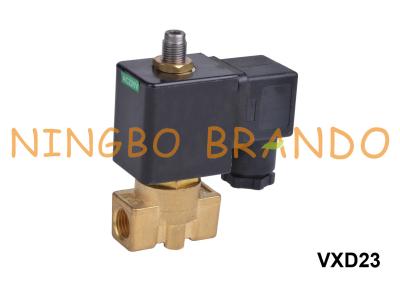 China Screw Air Compressor Solenoid Valve 3 Way 1/8'' 1/4'' 24VDC 220VAC for sale