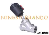 China 1 1/2'' Y Type Stainless Steel 304 Angle Seat Valve Pneumatic for sale