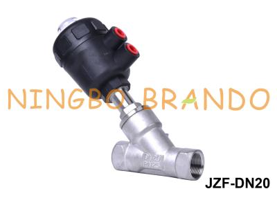 China 3/4'' 2/2 Way Pneumatic Angle Seat Valve Stainless Steel for sale