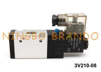 China 3V210-08 Airtac Type Pneumatic Solenoid Valve 3/2 Way 1/4'' 12V DC for sale