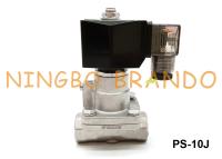 China 3/8'' High Temp Stainless Steel Steam Solenoid Valve 24VDC 220VAC for sale