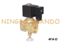 China Manual Override Natural Gas Solenoid Valve 1/2'' 3/4'' 1'' 110V 220V AC for sale