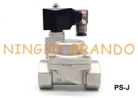 China 24V 220V Stainless Steel SS304 Steam Solenoid Valve 1 1/4'' 1 1/2'' 2'' for sale