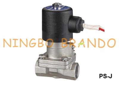 China 3/8'' 1/2'' 3/4'' 1'' Steam Stainless Steel Electric Solenoid Valve 24V 220V for sale