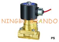 China 24VDC 220VAC Steam Brass Electric Solenoid Valve 3/8'' 1/2'' 3/4'' 1'' for sale