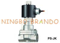 China Normally Open Stainless Steel Steam Solenoid Valve 3/8'' 1/2'' 3/4'' 1'' for sale