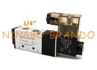China 1/4'' 4V210-08 5/2 Way Single Solenoid Pneumatic Air Control Valve for sale