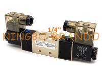 China 1/4 Inch 4V220-08 5/2 Way Double Coil Pneumatic Solenoid Valve for sale