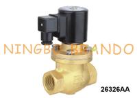 China 1/2'' 3/4'' 1'' Brass Steam Solenoid Valve DN15 DN20 DN25 24V 220V for sale
