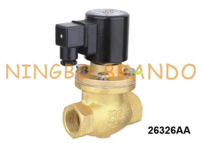 China 1/2'' 3/4'' 1'' Brass Steam Solenoid Valve DN15 DN20 DN25 24V 220V for sale