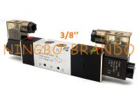 China 4V330C-10 3/8'' 5/3 Way Closed Center Pneumatic Air Control Valve for sale