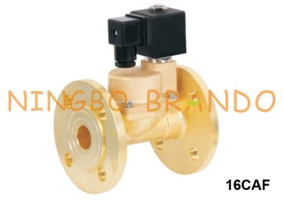 China 1'' 1 1/4'' 1 1/2'' 2'' Flanged Steam Brass Solenoid Valve 24VDC 220VAC for sale