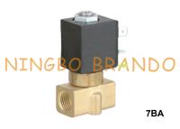 China 1/8'' 1/4'' 3 Way Normally Closed Brass Solenoid Valve 24V 220V for sale