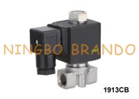 China 24V 220V 2 Way Stainless Steel Solenoid Valve Normally Open 1/8'' 1/4'' 3/8'' for sale