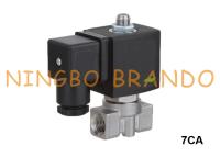China 1/8'' 1/4'' Stainless Steel Solenoid Valve 3 Way Normally Closed 24V 220V for sale