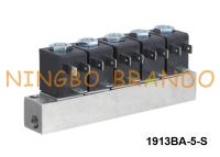 China 1/8'' 1/4'' Manifold Mount Stainless Steel Solenoid Valve 24V 220V for sale