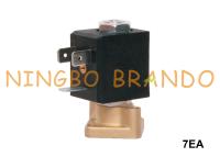 China 3 Way Normally Open Brass Solenoid Valve Sub Base Mounted 24V 220V for sale