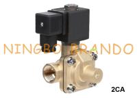 China Anti Water Hammer Brass Solenoid Valve 3/8'' 1/2'' 3/4'' 1'' 24VDC 220VAC for sale