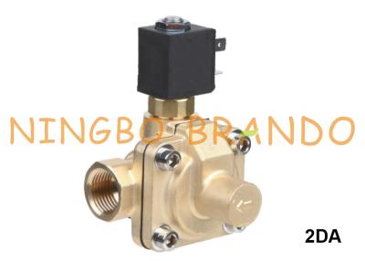 China 3/8'' 1/2'' 3/4'' 1'' Brass Electric Solenoid Valve Anti Water Hammer 24V 220V for sale