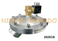 China 1 1/2'' DN32 Pneumatic Diaphragm Solenoid Valve For Animal Feed Plant for sale