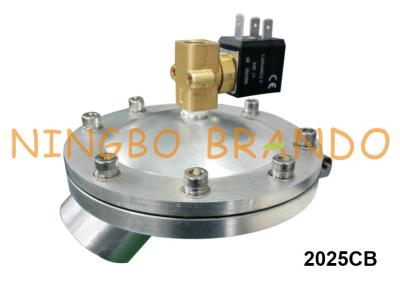 China 1 1/2'' DN32 Pneumatic Diaphragm Solenoid Valve For Animal Feed Plant for sale
