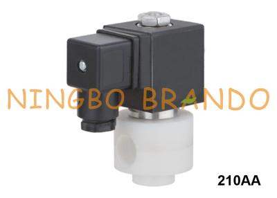 China 3/8'' Food Grade Safe Beer Machine Plastic Solenoid Valve 24V 220V for sale