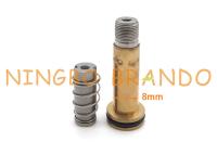 China 4V100 Series S8 Flange 3/2 Way NC Pneumatic Solenoid Valve Plunger Tube for sale