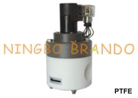 China 1 1/4'' 1 1/2'' 2'' 2 1/2'' Anti Corrosion Solenoid Valve PTFE 24V 220V for sale
