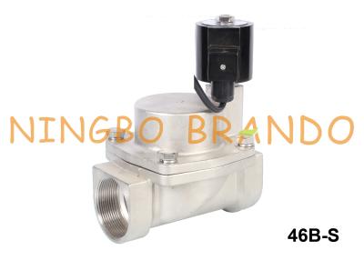 China 1/2'' 3/4'' 1'' Stainless Steel Fountain Solenoid Valve IP68 Underwater for sale