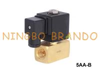 China Water Air Compact Brass Electric Solenoid Valve 1/4'' 3/8'' 1/2'' 24V 220V for sale